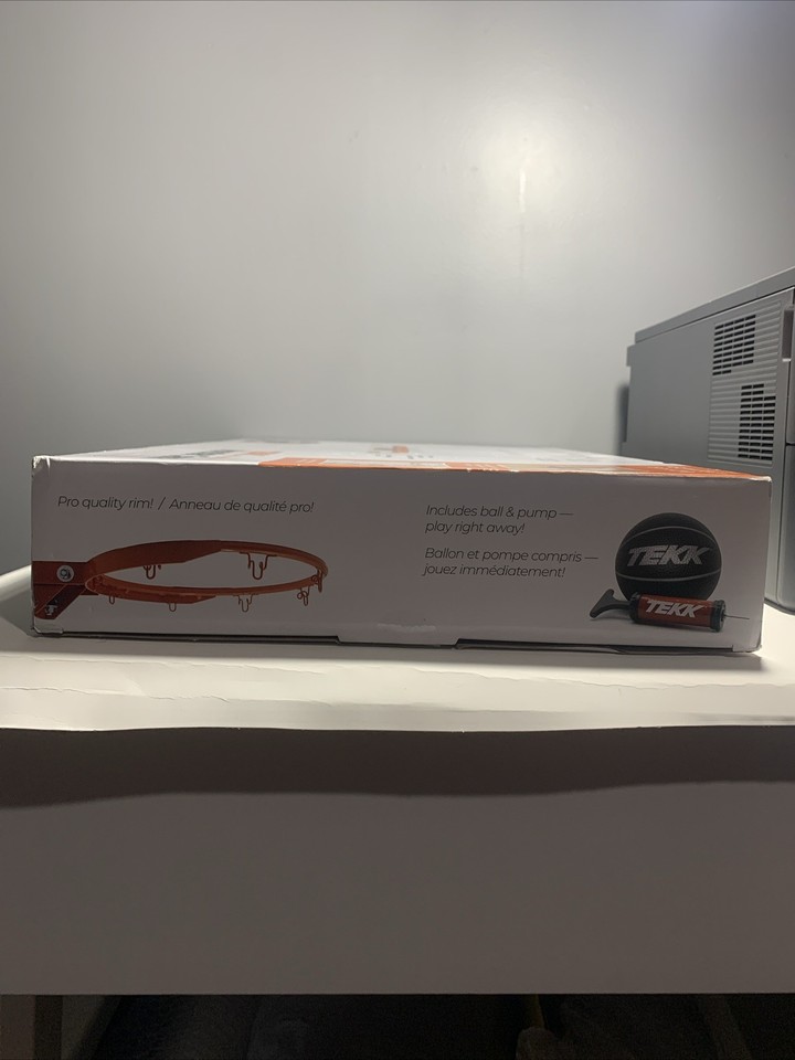 Tekk Monster Jam Mini Hoop Hangs Over Door With Ball And Pump Spring ...