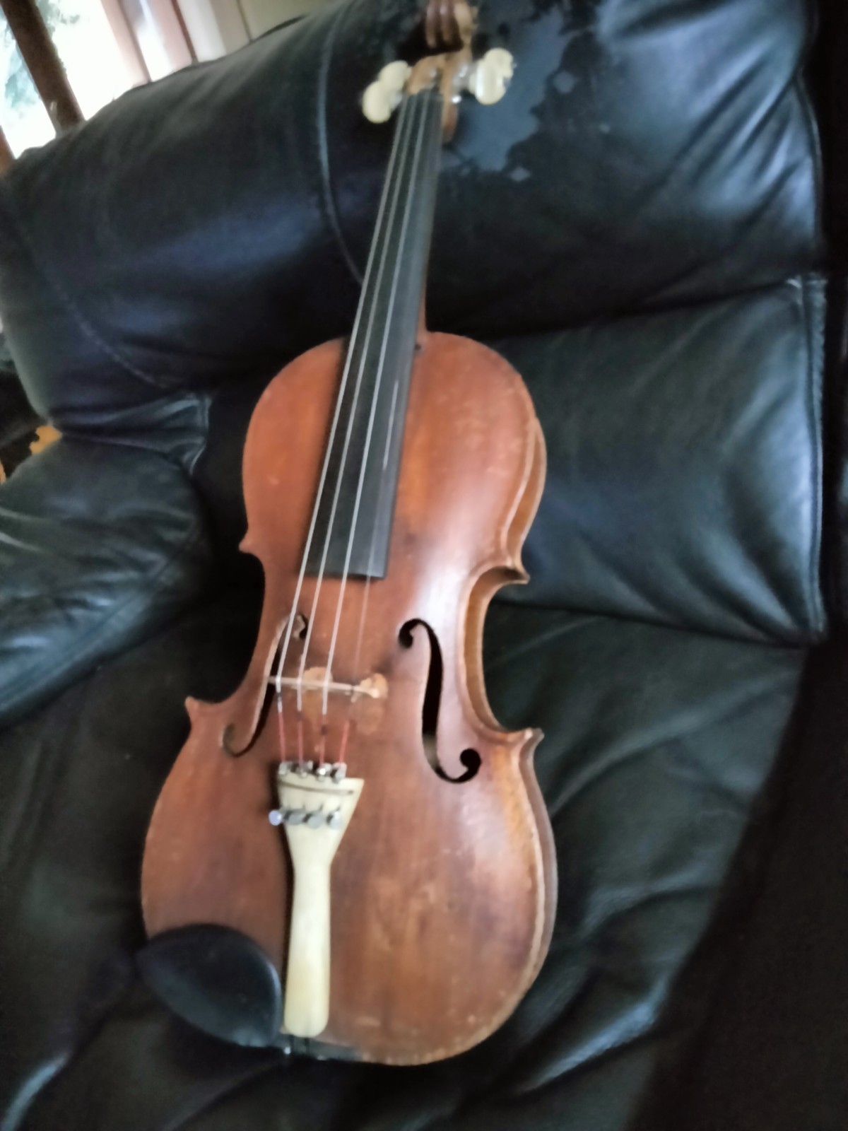 4/4 Full Size American Violin Branded known maker Lewis E Pyle 1895 Antique Bows | eBay