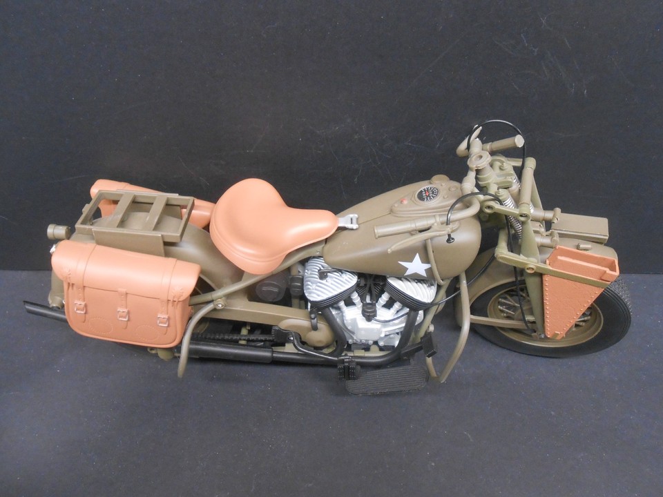 Ultimate Soldier 1:6 WWII U.S. Motorcycle DAMAGED BBI Dragon Read ...