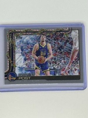 2025-26 Topps Holiday #H110 Quinten Post Glitter Holiday | eBay