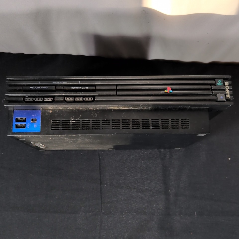 Sony PlayStation 2 PS2 Fat Console Bundle SCPH-39001 + 15 Games + 2 ...