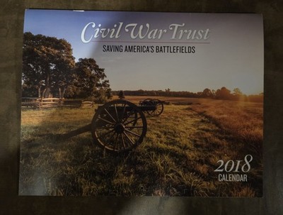 2018 Civil War Trust Battlefields Calendar | eBay