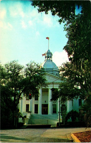 Tallahassee FL State Capitol Building Postcard Unused (21057) | eBay