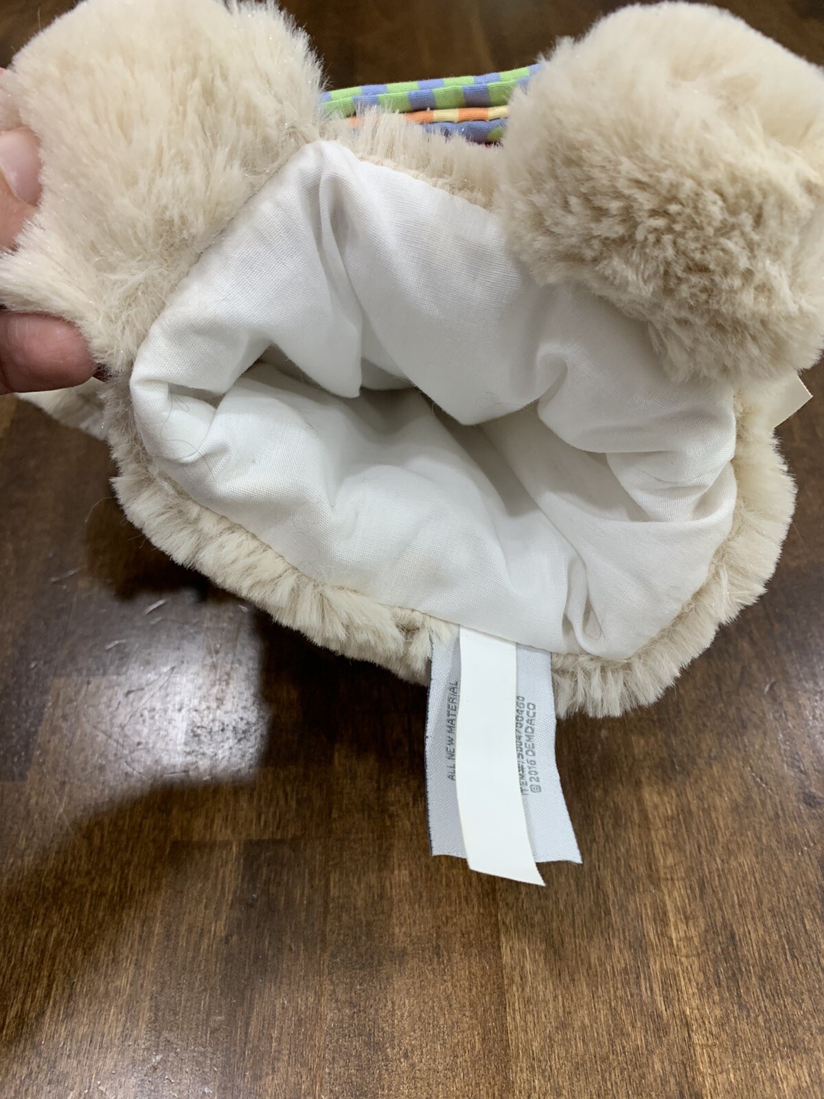 Nat & Jules Teddy Bear Storytime Puppet 11" Plush Soft Book Baby ...