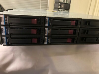 HP StorageWorks D2600 6x 2TB 7.2K SATA 12TB Disk Enclosure (AJ940A) | eBay