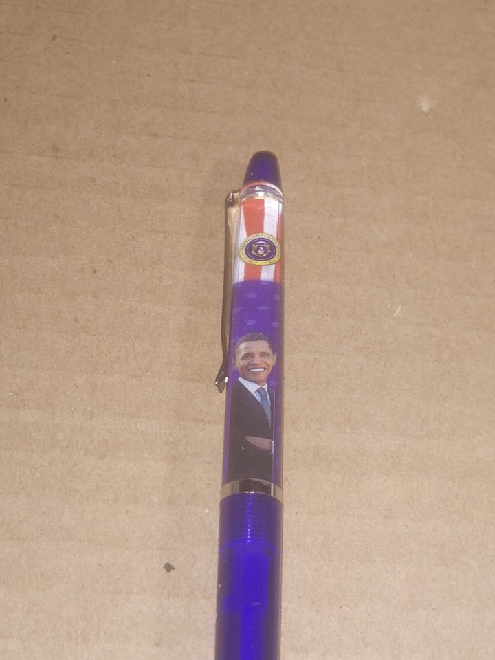 Barack Obama President Portrait Floating Pen (No Ink) | eBay