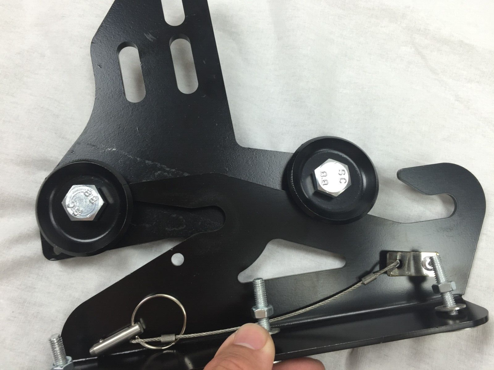 All Out Fab Quick release Front Bumper Wind Splitter Brackets 92-00 ...