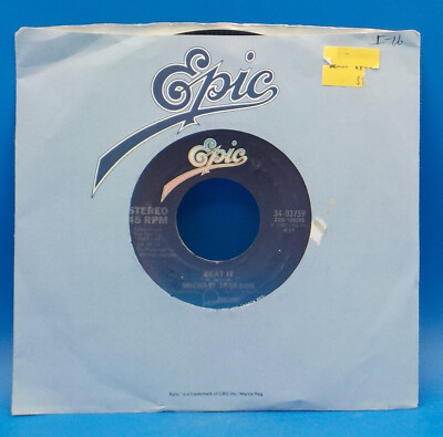 Michael Jackson 45 Beat It / Get On The Floor NM EX E11 | eBay