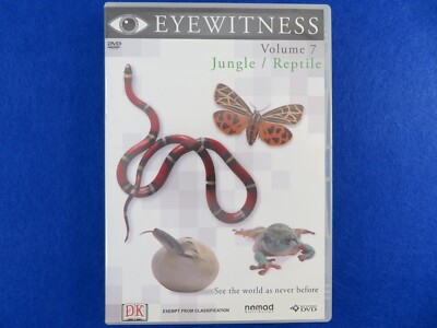Eyewitness Volume 7 Jungle/Reptile - DVD - Region 4 - Fast Postage ...