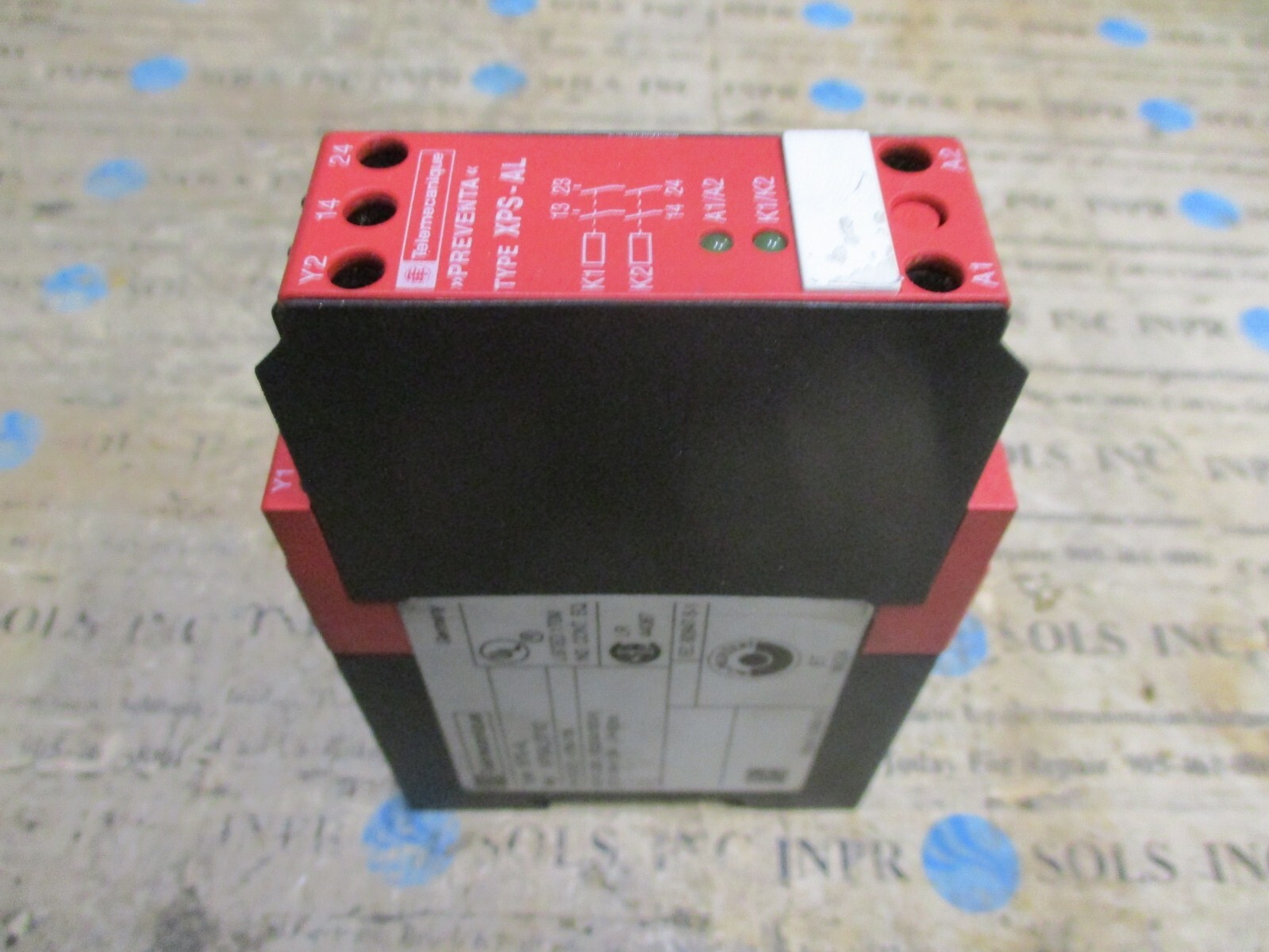 Telemecanique XPS-AL Safety Relay Module XPSAL5110 Relay 24VDC/DC ...