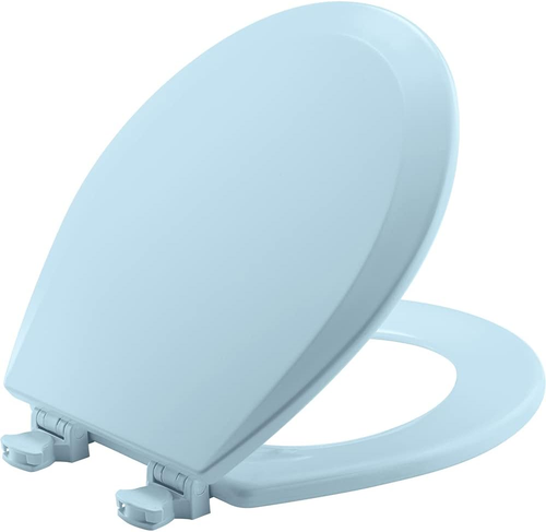 500EC 464 500EC464 Toilet Seat, 1 Pack Round, Dresden Blue ...