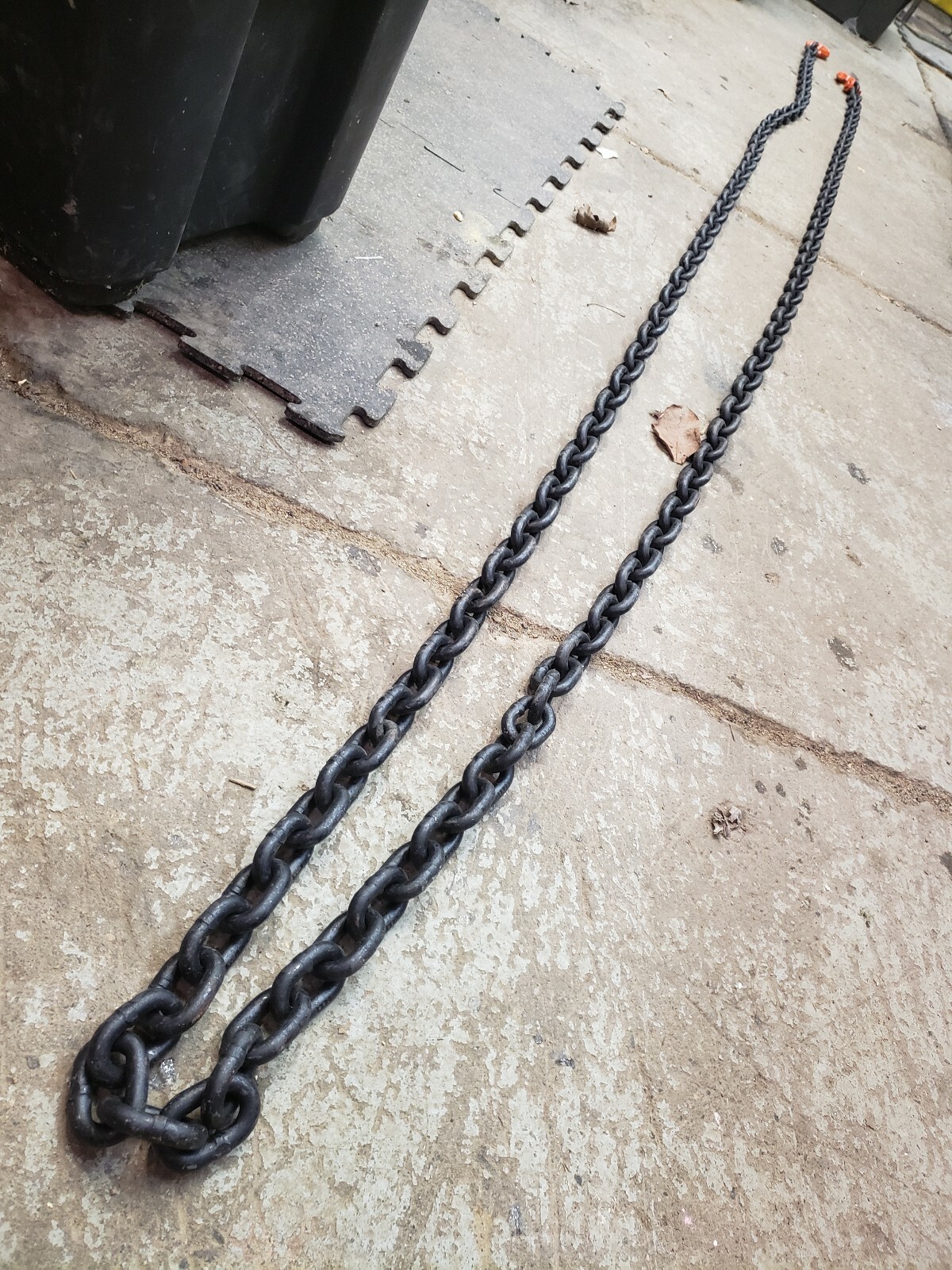 Black Chain 7,100lbs limit, 20 ft, Herc- Alloy 800 series | eBay