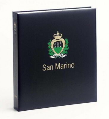DAVO 7844 Luxe empty binder stamp album San Marino IV | eBay