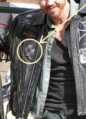 AS SEEN on MOVIE WILD HOGS OUTLAW MC GANG iron-on PATCH: SPIDER WEB ...