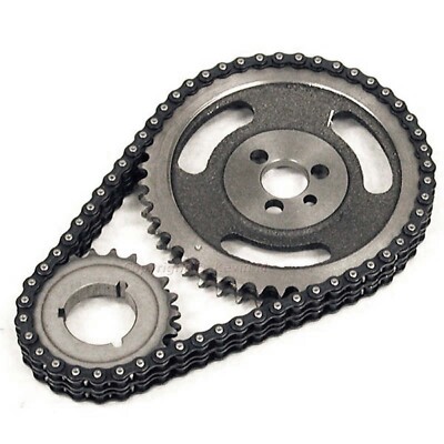 Double Row Timing Set Chevy 350 400 327 305 283 383 262 265 sbc sb ...