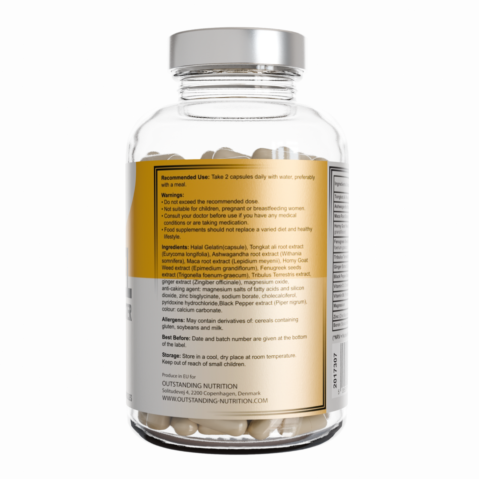 Testosterone Booster - Fast Muscle Growth, High Strenght, Sexual Libido ...