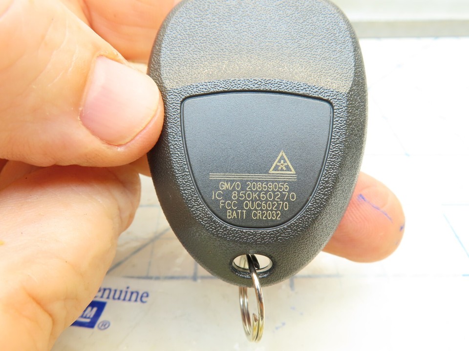 GM 20869056 Key Fob Remote Transmitter You Program General Motors | eBay