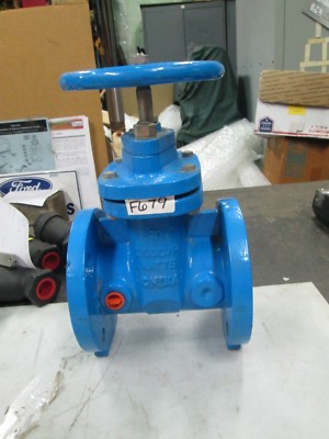 Watts Resilient Wedge Gate Valve 3" NRS 125# Flat Face Flange 200 CWP ...