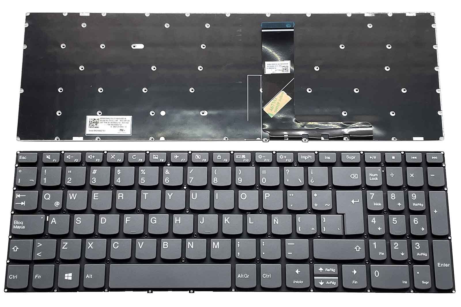 Spanish Latin Keyboard for Lenovo S340-15API S340-15IIL S340-15IML S340 ...