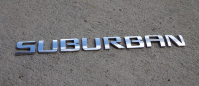Chevrolet Chevy Suburban emblem letters badge decal logo OEM Genuine ...