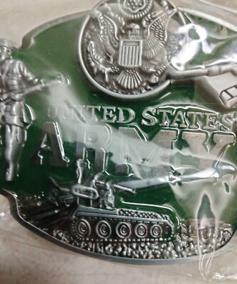 Glossy, Patriotic, U.S.A., U.S. Army theme metal belt Buckle, New! | eBay