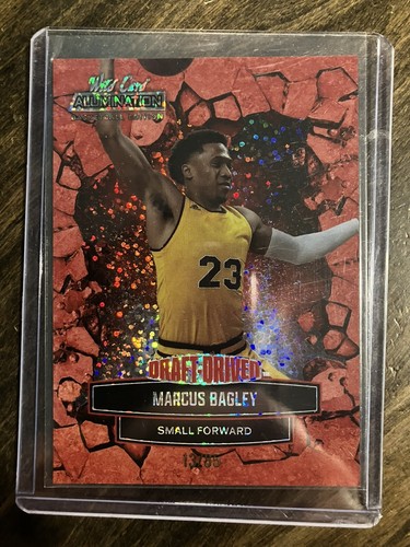 2021-22 Wild Card Alumination Draft Driven Red 13/85 Marcus Bagley #DD ...
