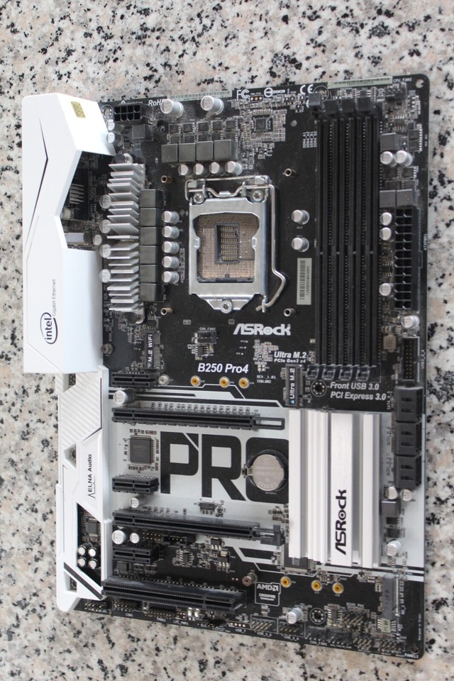 Asrock B250M PRO4 : LGA1151 B250 DDR4 mATX + IO-Shield | eBay