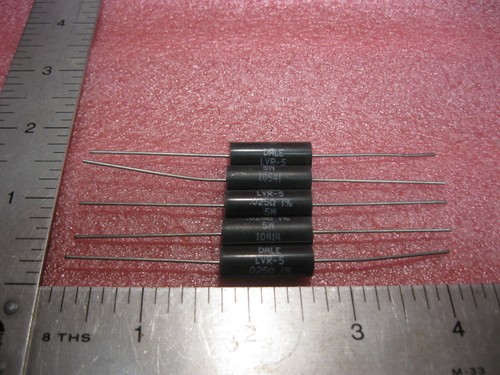 LVR05R0250FB12 Vishay Dale Wire Wound Resistors 0.025 Ohm 5W 1% Lot of ...