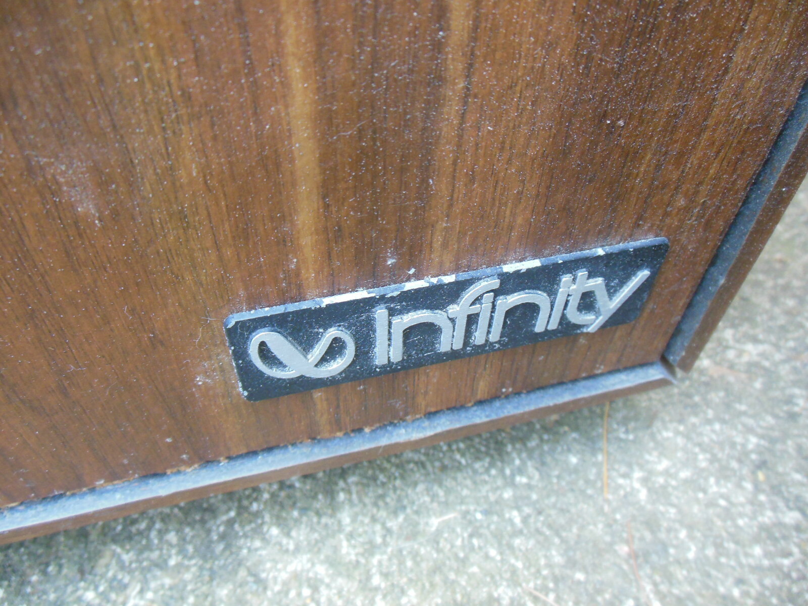PAIR VINTAGE INFINITY STUDIO MONITOR 100 SPEAKERS SM-100 TOWER FLOOR ...