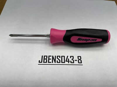 Snap-on Tools NEW PINK #1 Phillips Instinct Soft Grip Screwdriver ...