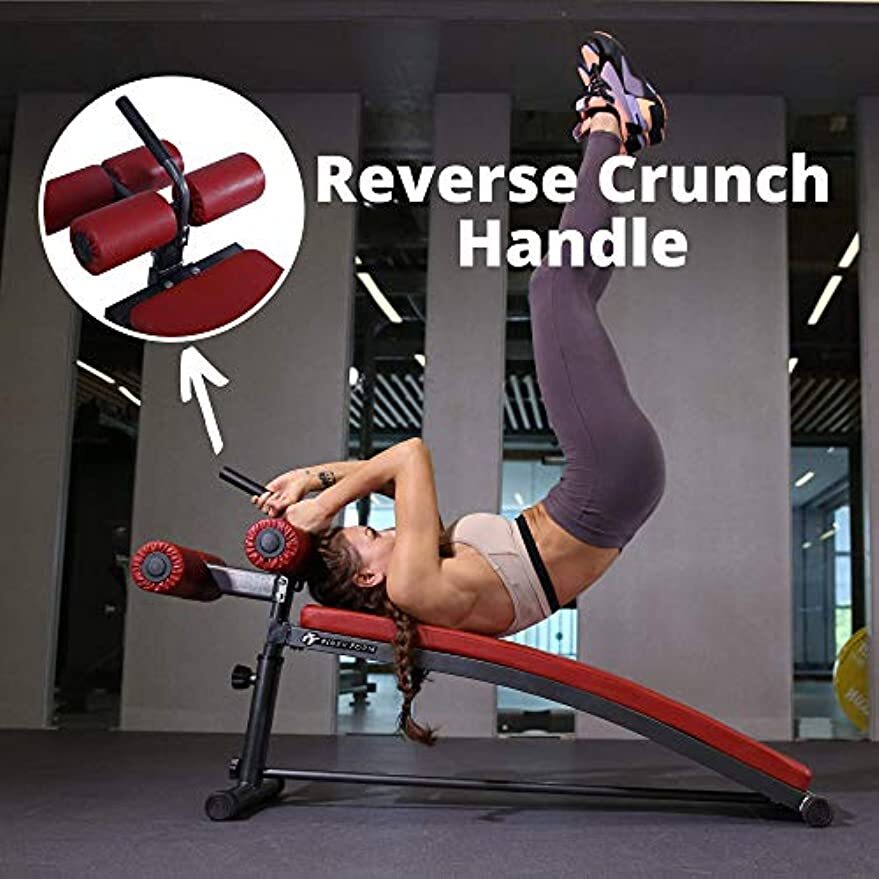 Reverse Bench Crunch