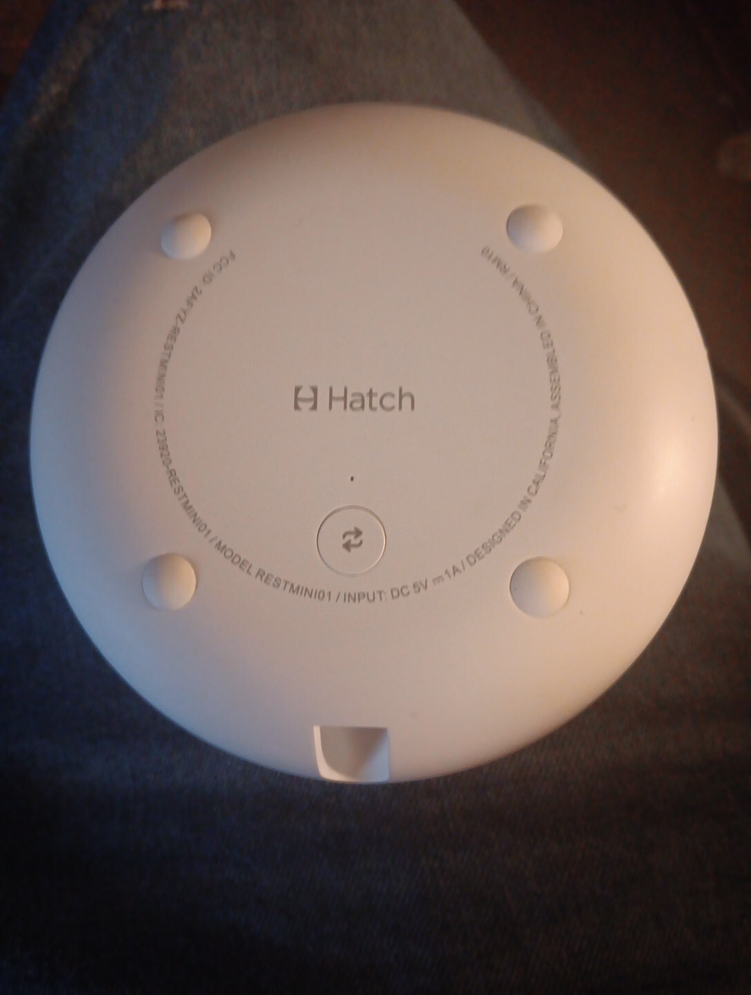 Hatch Rest Mini Sound Machine RESTMINI01 Tested Working No Cord | eBay