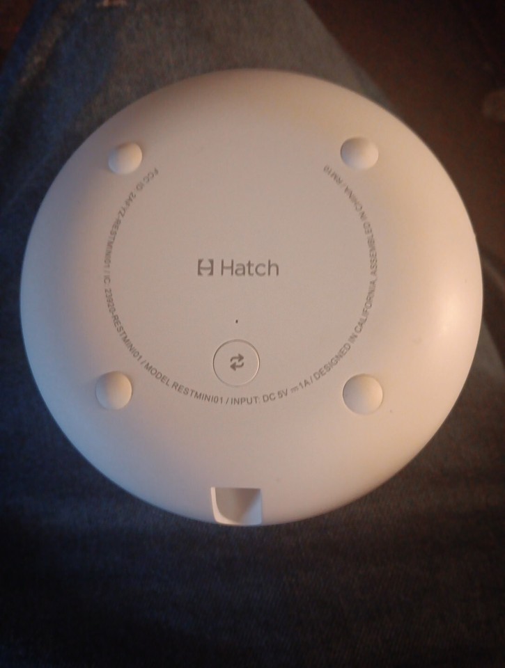 Hatch Rest Mini Sound Machine RESTMINI01 Tested Working No Cord | eBay