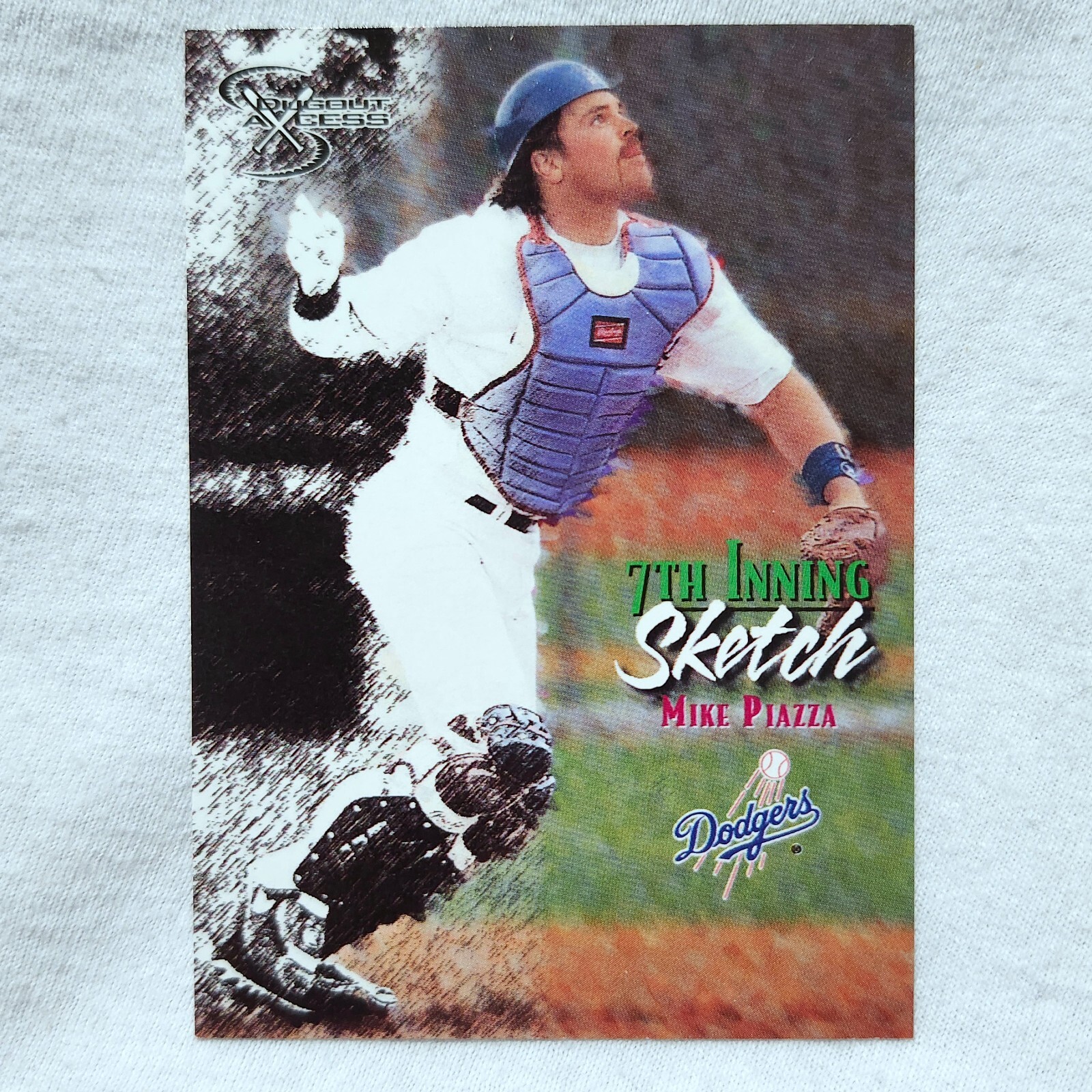 1998 Skybox Dugout Axcess - 7th Inning Sketch Mike Piazza #125 for sale ...