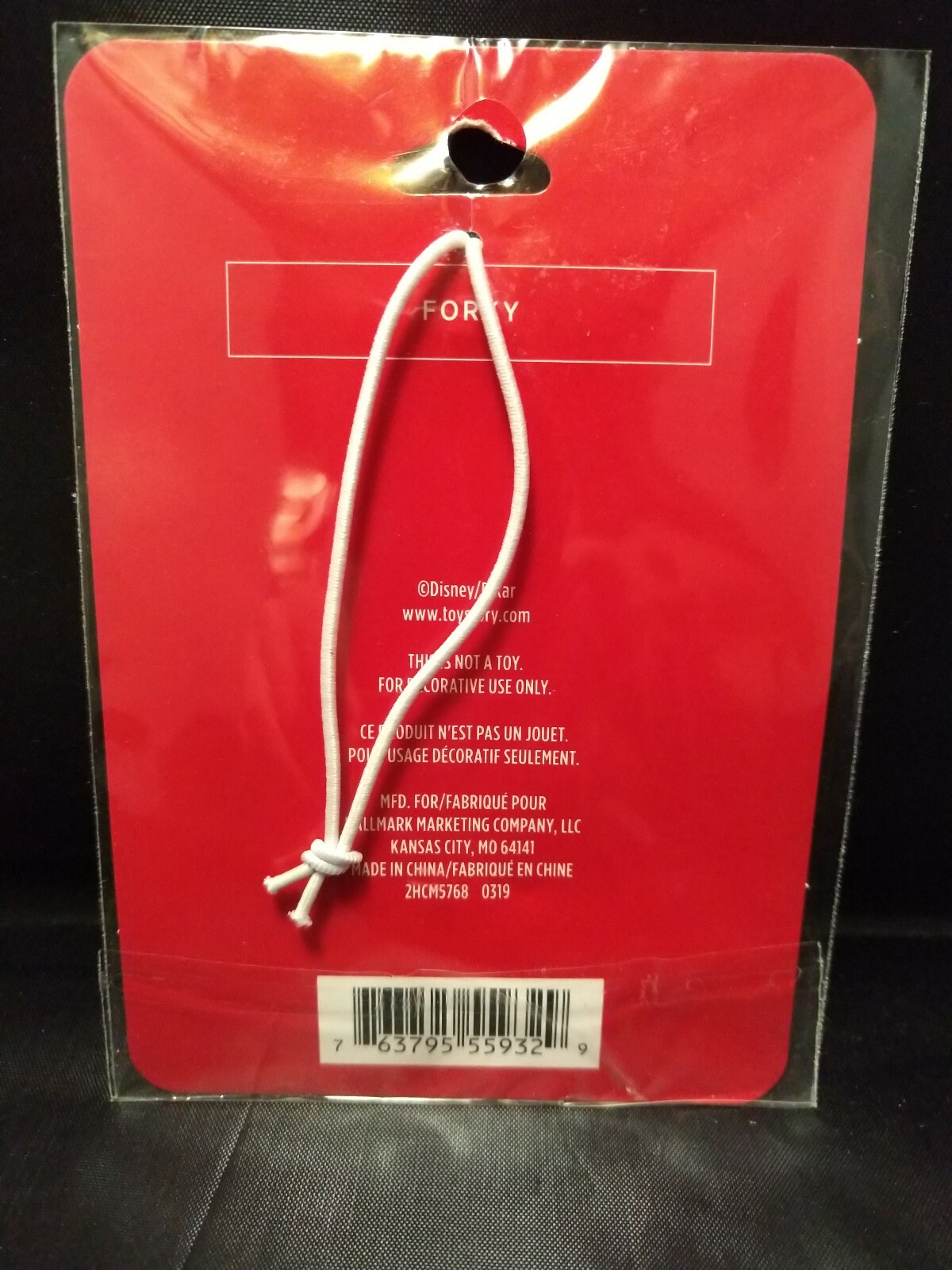NEW Toy Story 4 Movie *FORKY* Hallmark Christmas Tree Ornament Disney ...