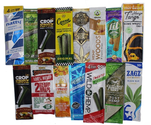 10 Pack Rolling Paper Combo Variety Pre-wrap (10 Random Packs ...