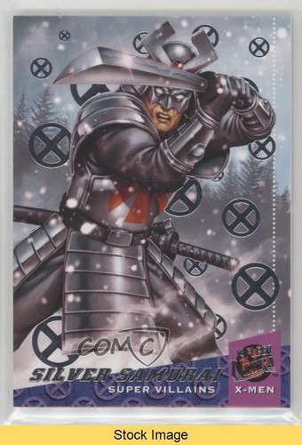 2018 Fleer Ultra Marvel X-Men Villains Silver Silver Samurai #118 READ ...