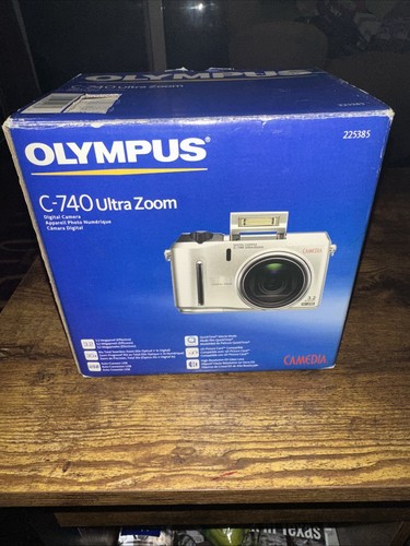 Olympus C-740 Ultra Zoom Digital Camera - 225385 / Camedia - OB NEW ...