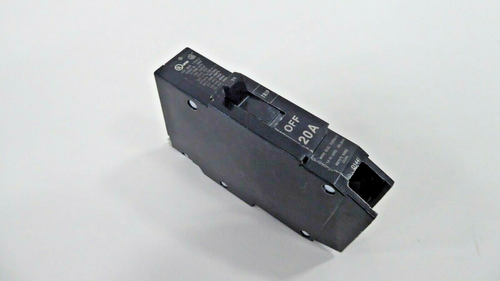 GE E11592 Used 20A 1 Pole Type TEY Circuit Breaker 277V 125VDC | eBay