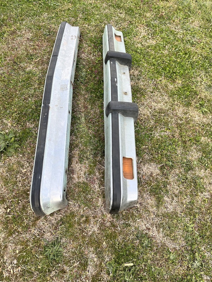 1976 1977 Chevrolet Chevette Front & Rear Bumper Set, Original, Chevy ...