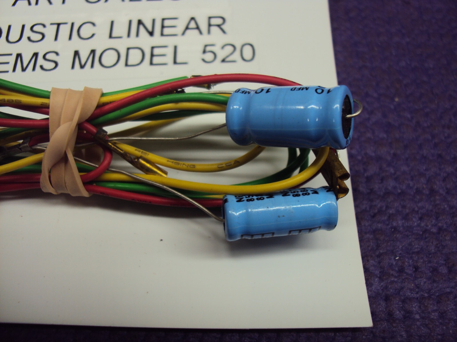 Acoustics Linear Systems Model 520 Crossover Network. Completely Tested ...