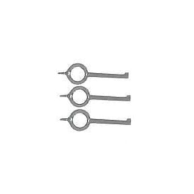 Zak Tool ZT 50 Handcuff Key Standard Issue Nickel 3 Pack New Standard ...