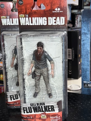 2015 McFarlane Toys TWD The Walking Dead Cell Block Flu Walker Zombie 5 ...
