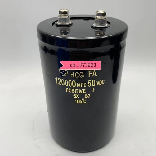 For Hitachi HCG FA 50V 120000UF electrolytic capacitor 75X145mm 105°C ...