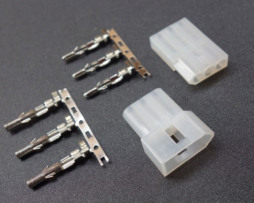 14-20 AWG Connectors Molex .093" Connector Kit - 5 Sets With Locking ...