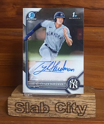 2022 Bowman Chrome Tyler Hardman Auto 1st Bowman CPA-TH New York ...