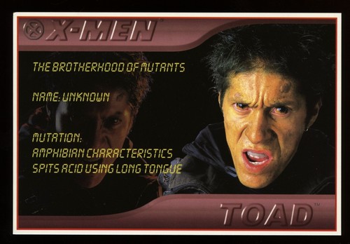 X-Men Toad Movie Cinema Film Poster Art Postcard | eBay