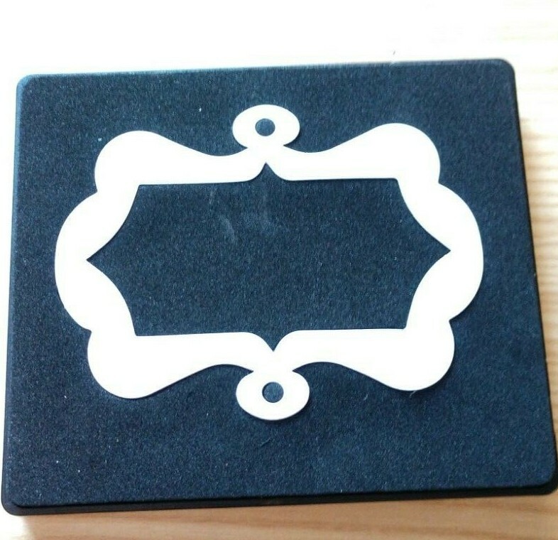 Sizzix Frame Hanging w Scallops Use w Stampin Up Big Shot | eBay