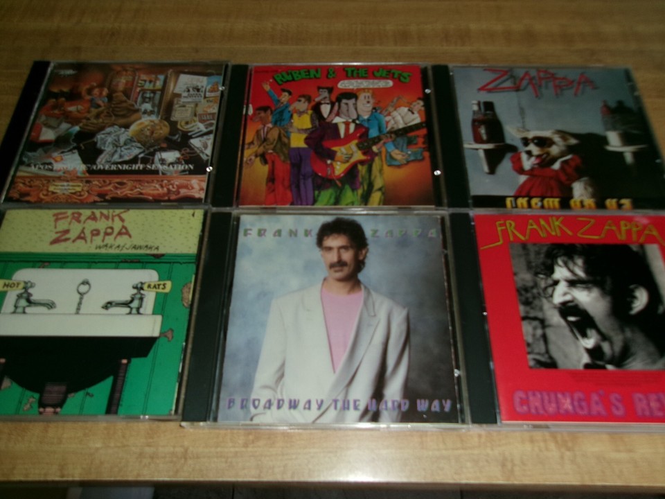 Frank Zappa cd lot--85 cd's--all years | eBay