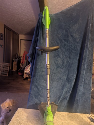 Greenworks 40 Volt Lithium Ion Cordless String Trimmer Model STF309 ...